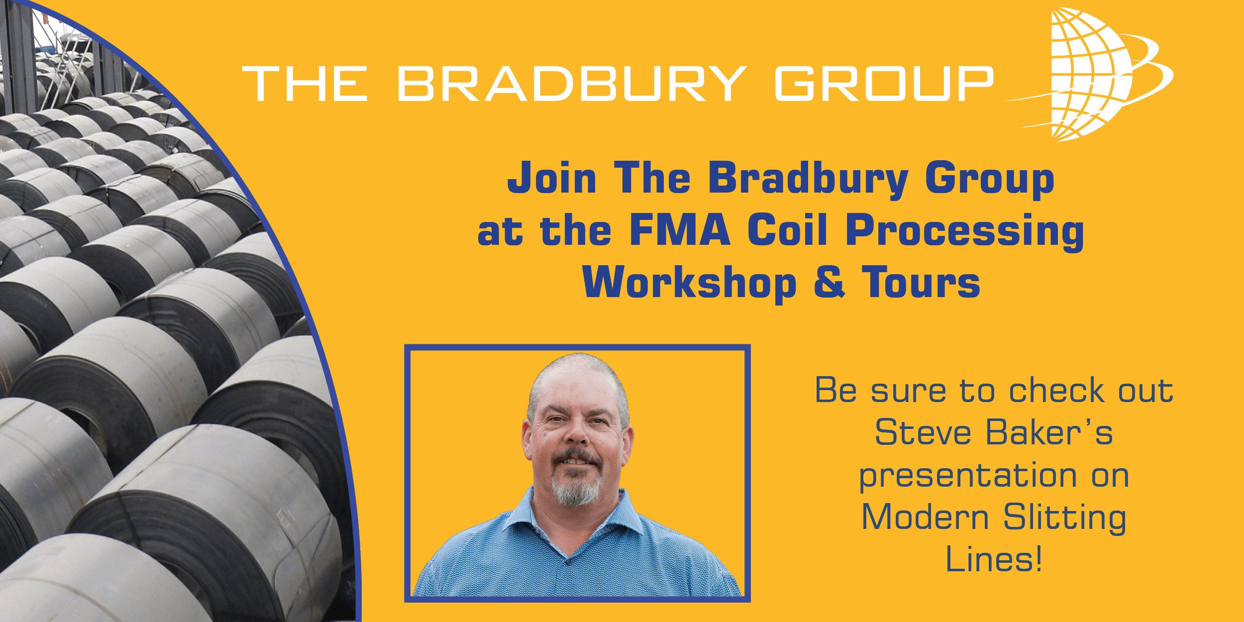 Steve Baker to Present at FMA Coil Processing Workshop
